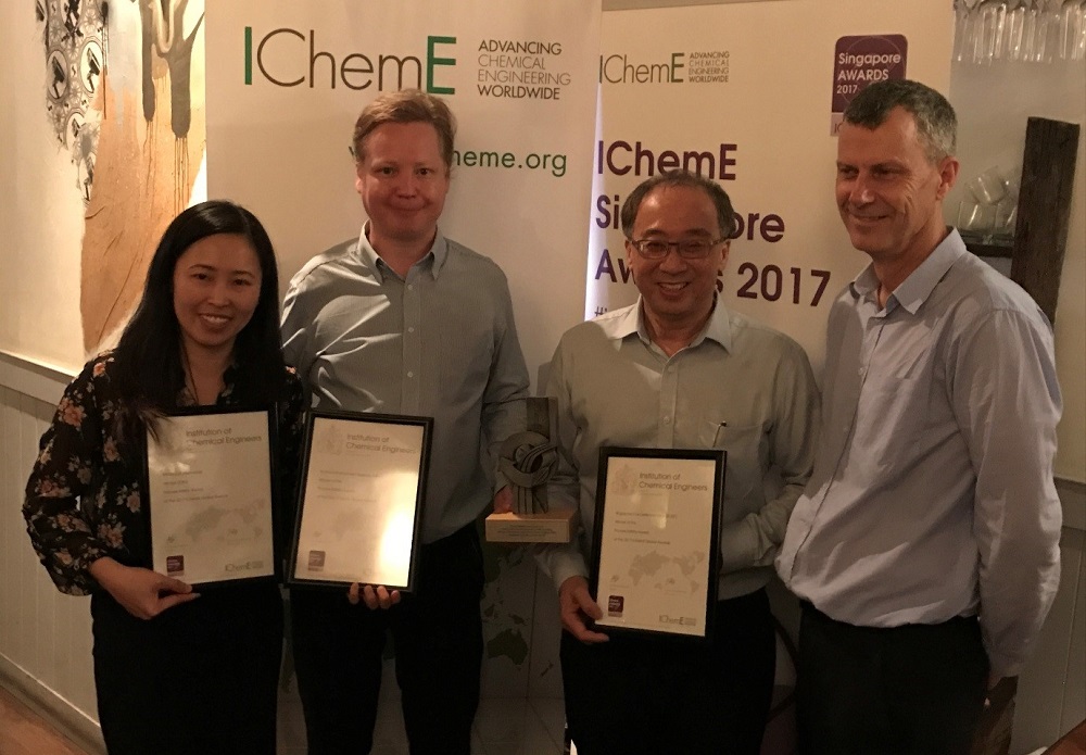 Singapore safety initiative secures global award from IChemE - IChemE