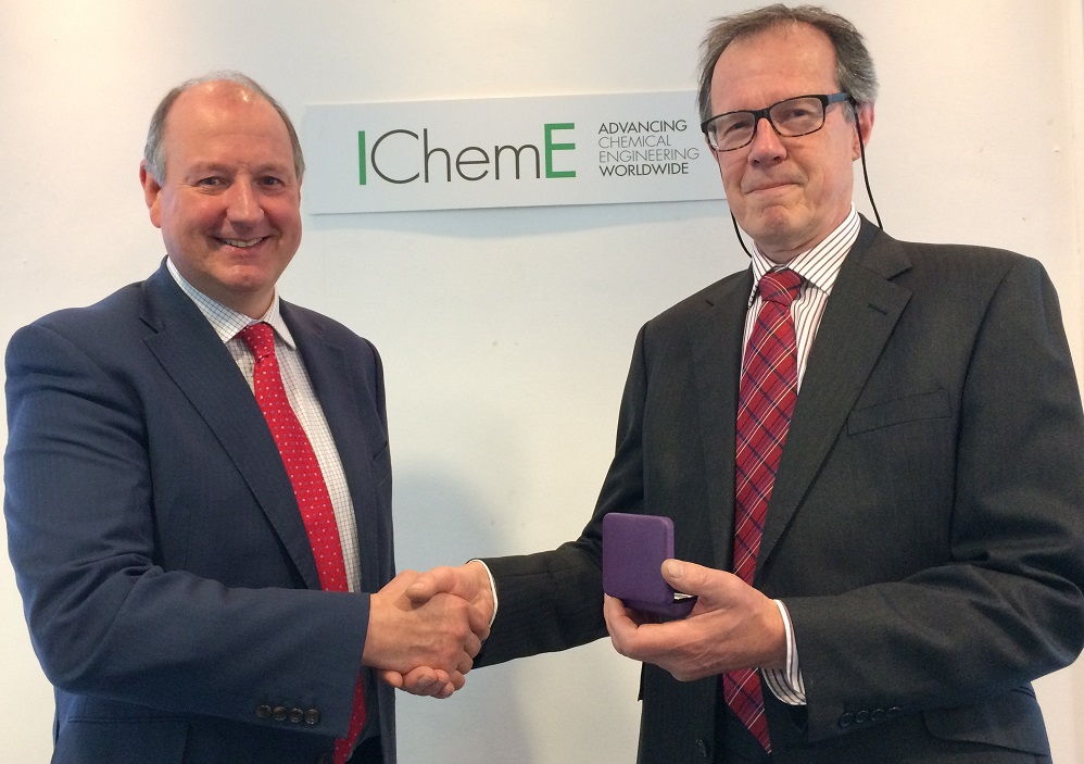 Rob Best recognised for exceptional service to IChemE - IChemE